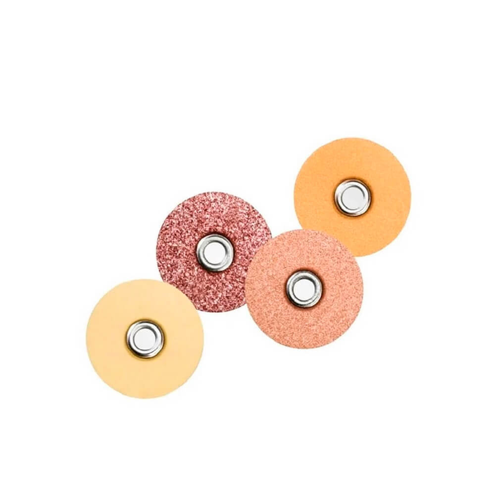 Kit Disco de Lixa Sof-Lex Pop On Laranja - 3M