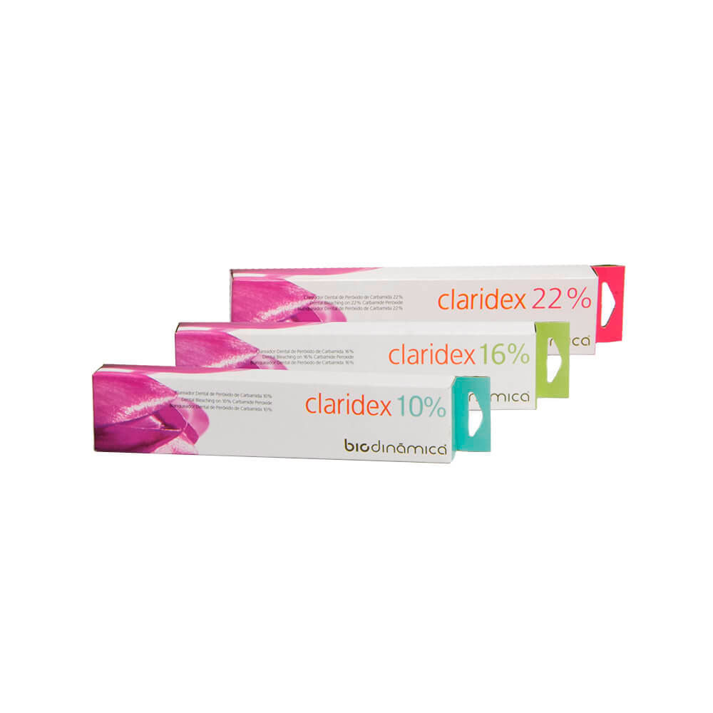 Clareador com 3 seringas Claridex Evolution - Biodinamica